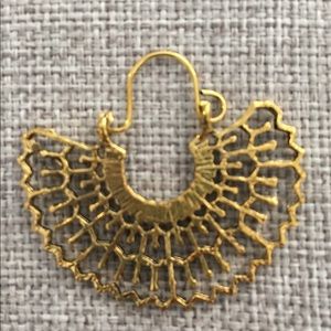 Jewelry | Skye Boho Gold Gypsy Hoops | Poshmark